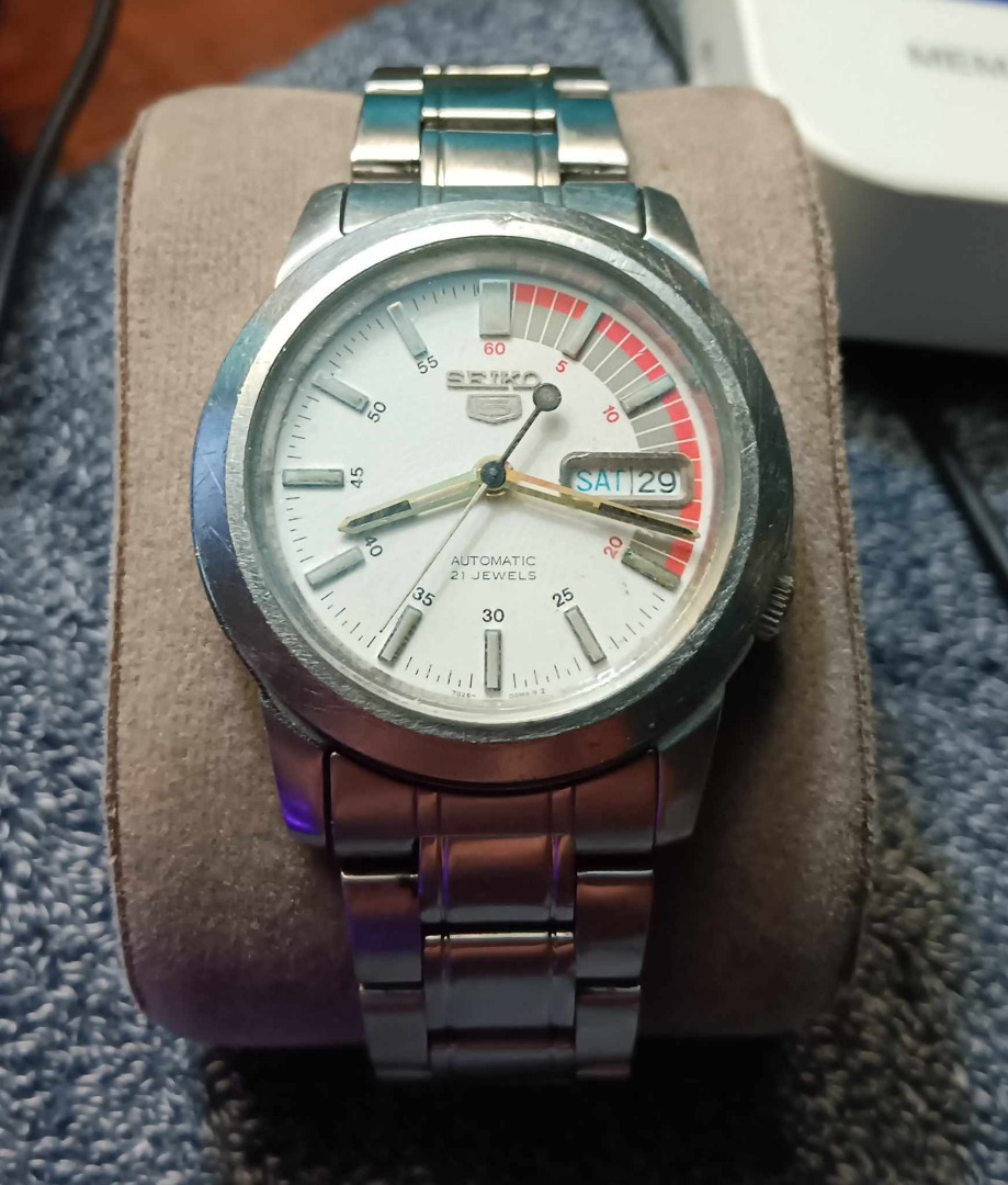 Seiko 5 Watch SNKK25, Men's Fashion, Watches & Accessories, Watches on ...