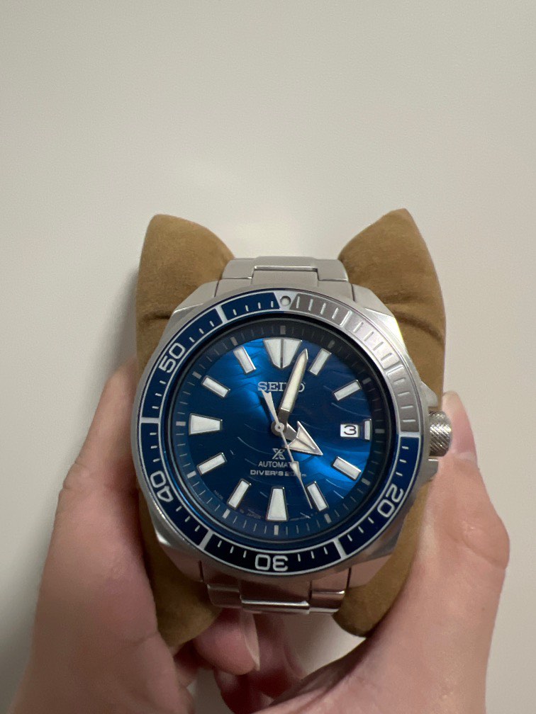 Seiko Samurai Save the Ocean SRPD23J1, Luxury, Watches on Carousell