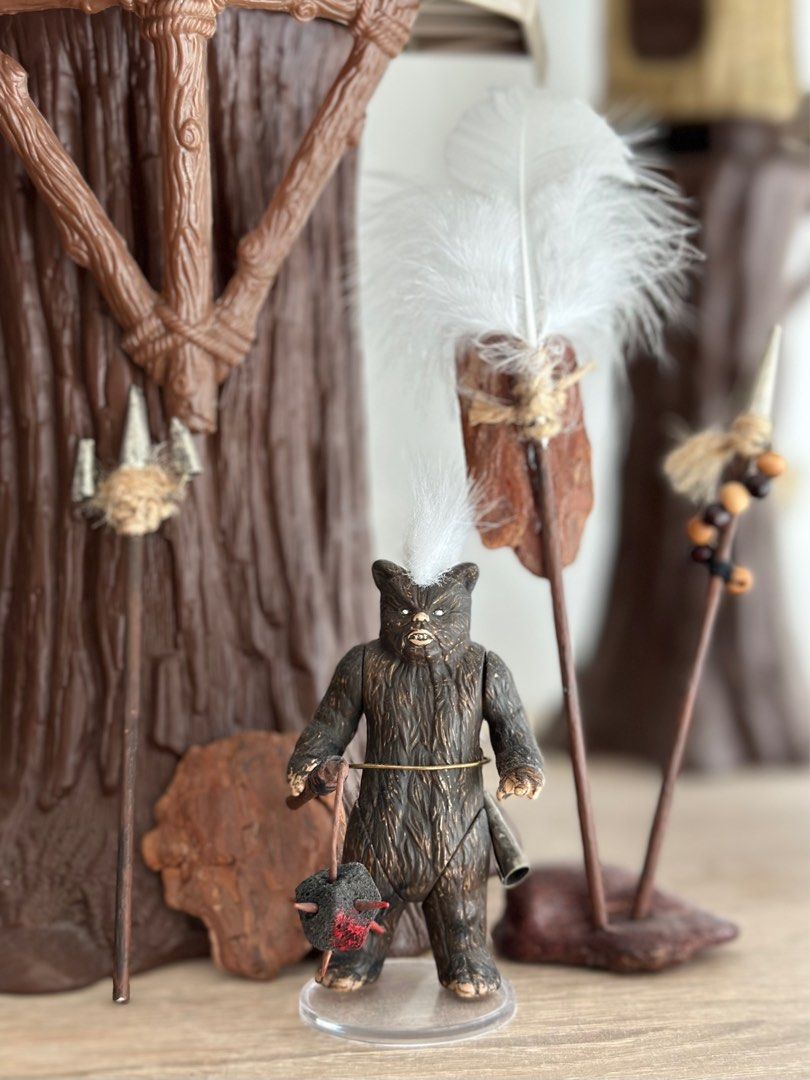Set of 8 Custom Ewoks (Vintage Kenner), Hobbies & Toys, Toys & Games on ...