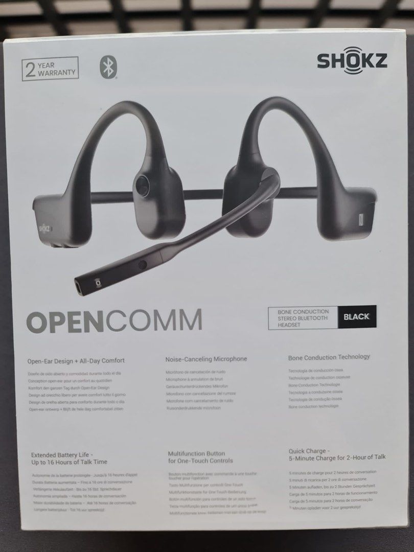 SHOKZ OPENCOMM, Audio, Headphones & Headsets on Carousell