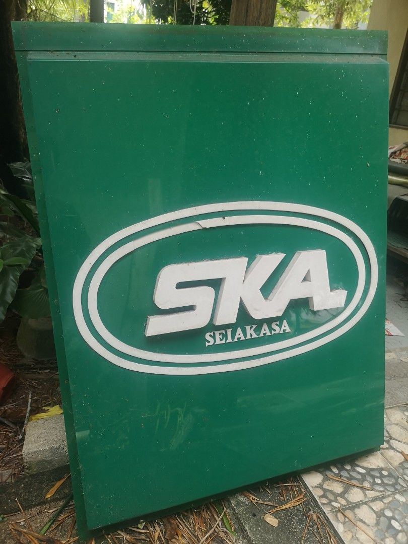 Signage kedai kasut lama, Hobbies & Toys, Collectibles & Memorabilia ...