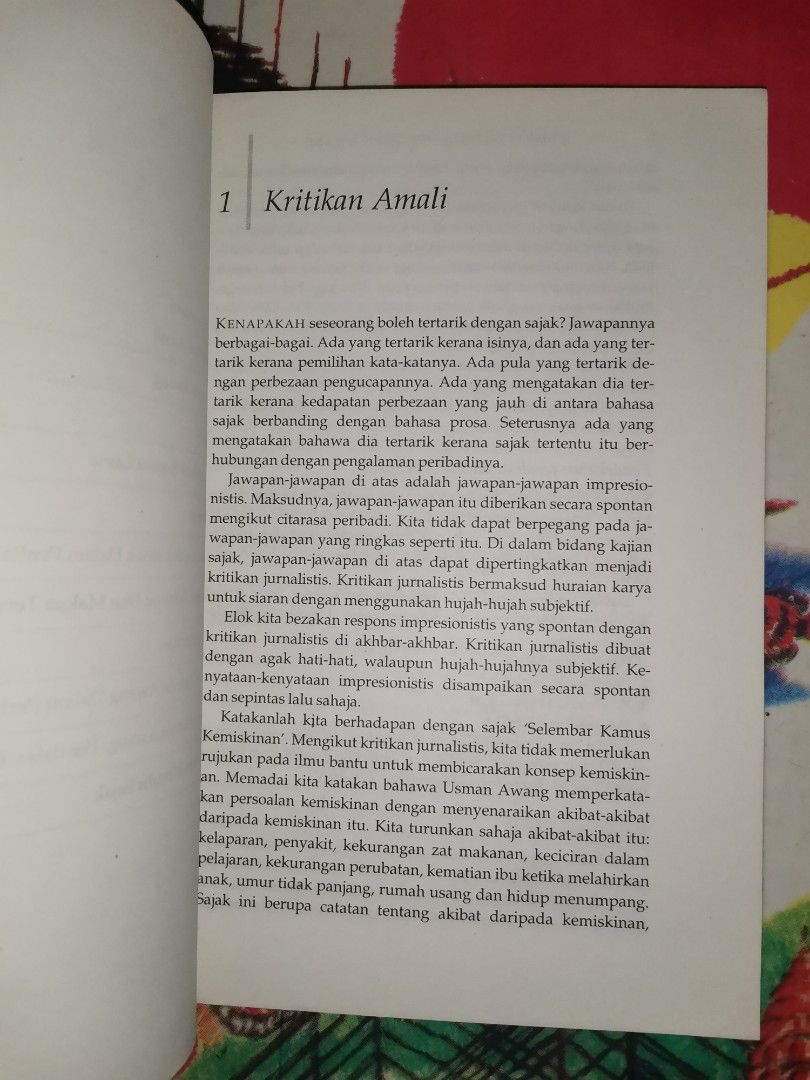 SIRI KAJIAN FAJAR BAKTI. PUISI-PUISI USMAN AWANG., Hobbies & Toys, Books & Magazines, Textbooks ...