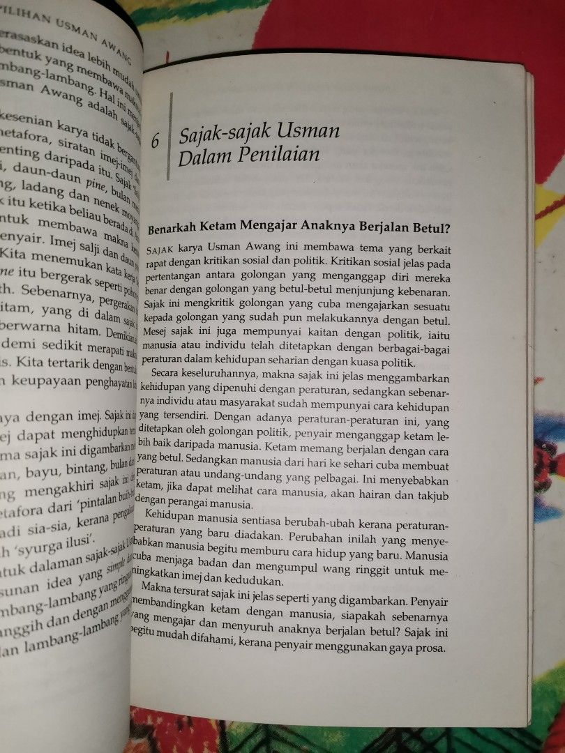 SIRI KAJIAN FAJAR BAKTI. PUISI-PUISI USMAN AWANG., Hobbies & Toys, Books & Magazines, Textbooks ...