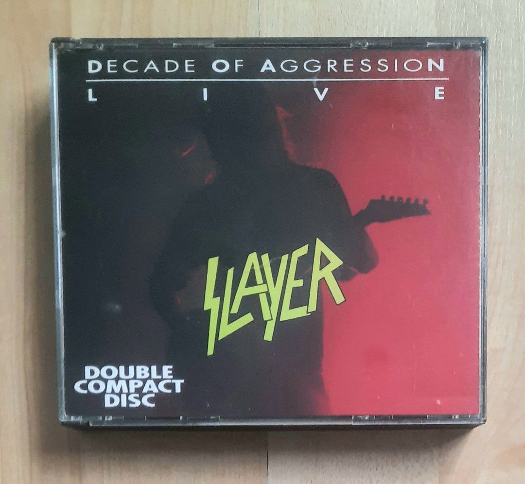 Slayer - Decade Of Aggression Live SRCS-8784~5 CD, Hobbies & Toys ...