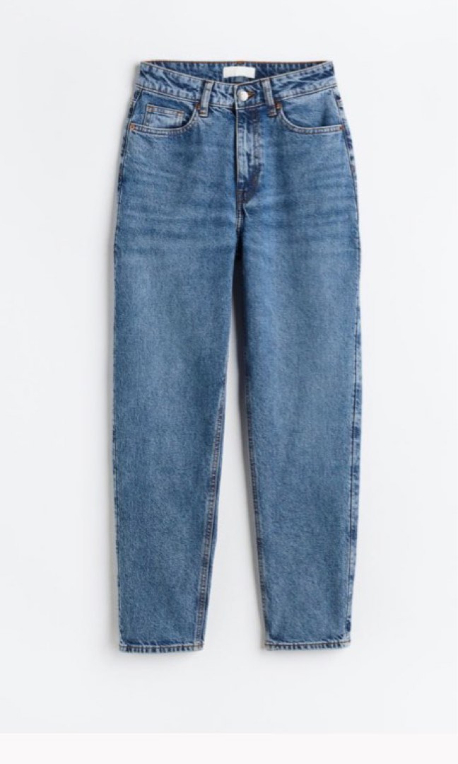 Slim Mom High Ankle Jeans on Carousell