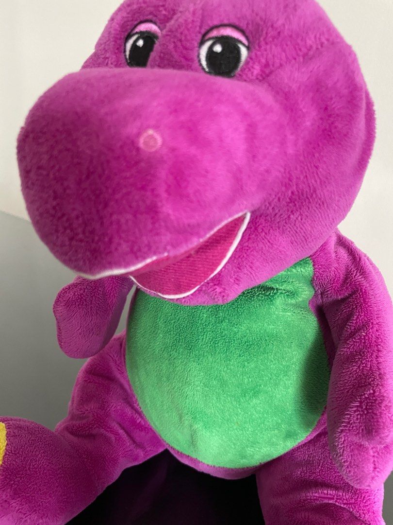 Soft Toy Barney, Babies & Kids, Infant Playtime on Carousell