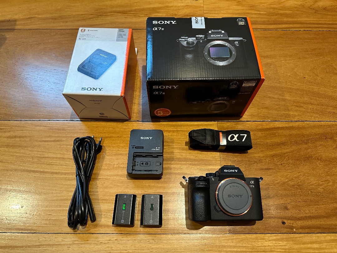 Sony a7iii - low shutter count, Photography, Cameras on Carousell