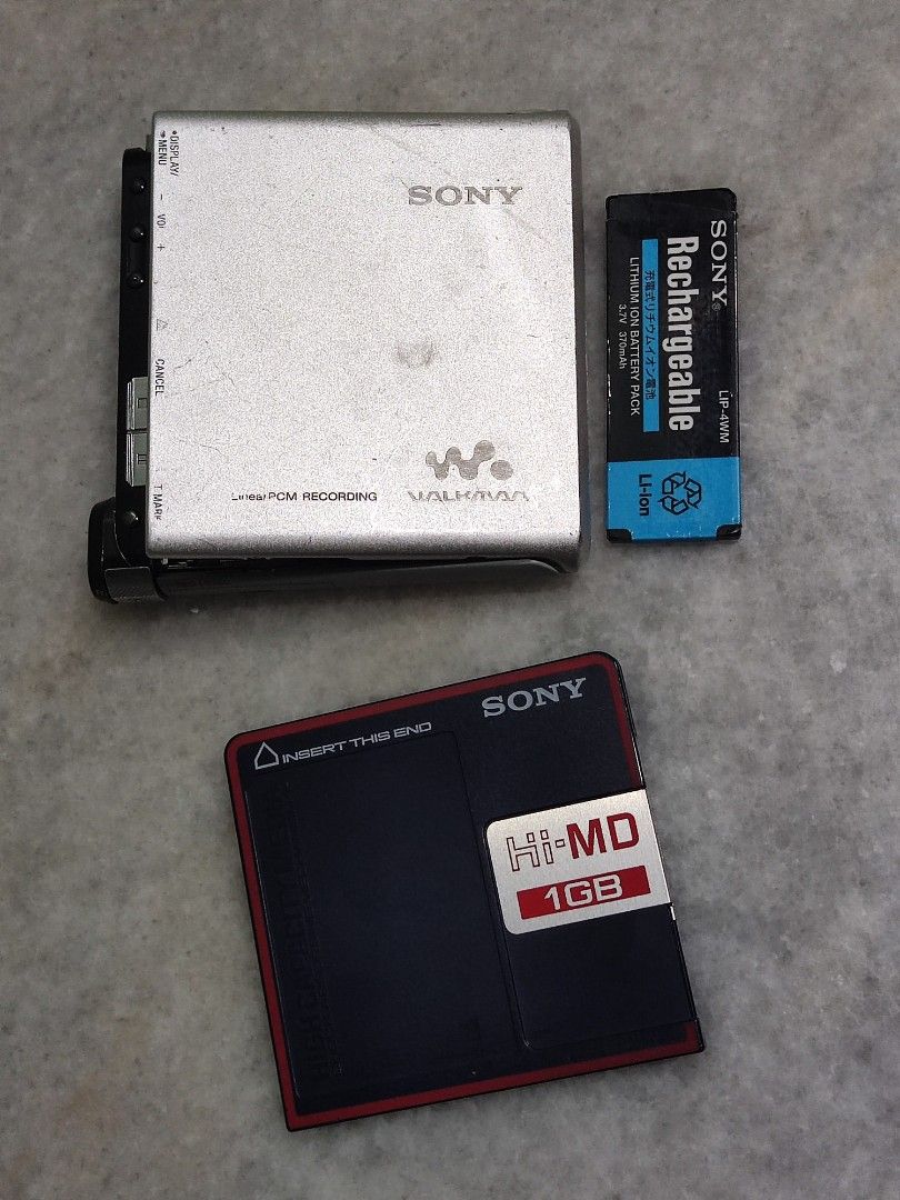 sony hi-md, Audio, Portable Music Players on Carousell