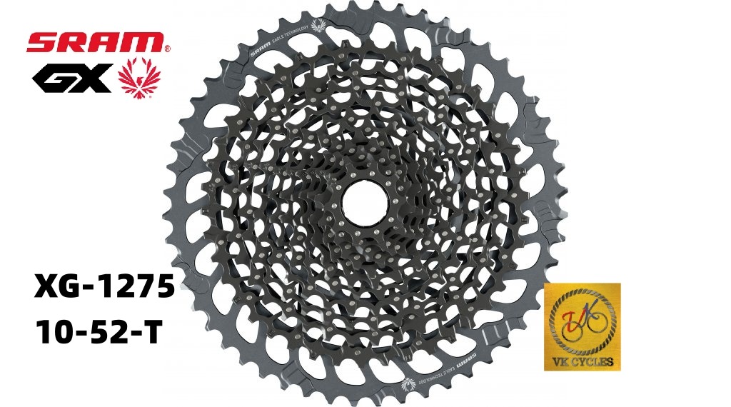 SRAM GX EAGLE 10-52T XG-1275 CASSETTE 12-Speed - Come With Original Box, Sports Equipment ...