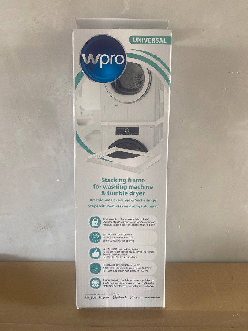 Stacking frame for washing machine/dryer, Furniture & Home Living, Home ...