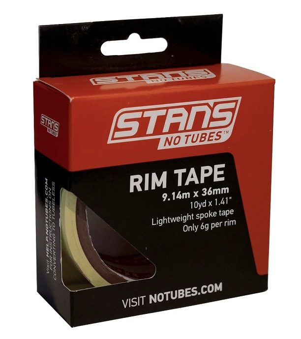 Stans No Tube Rim Tape 9.14m x 36mm, Sports Equipment, Bicycles & Parts ...