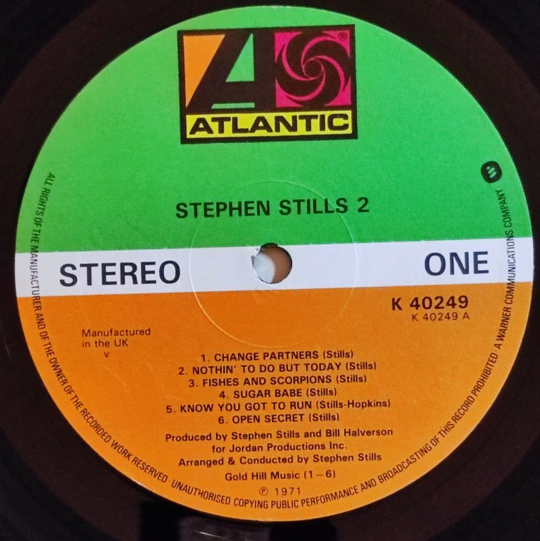 Stephen Still - Stephen Stills 2[LP], Hobbies & Toys, Music & Media ...
