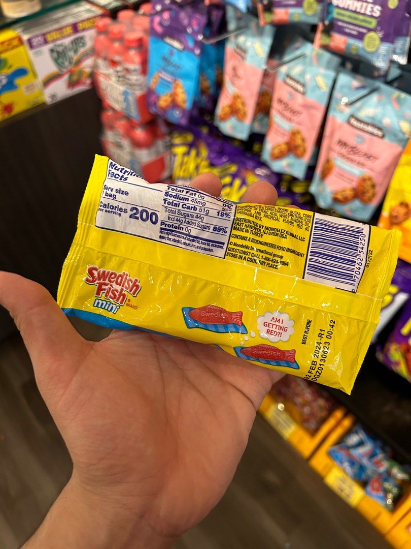 Swedish Fish Mini Packets (56g), Food & Drinks, Other Food & Drinks on ...