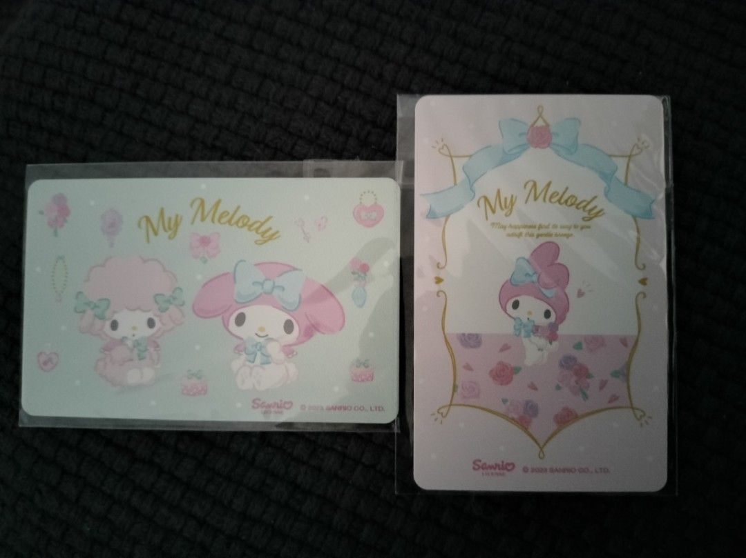 Sweet pink and blue My Melody Ezlink card, Hobbies & Toys, Travel ...