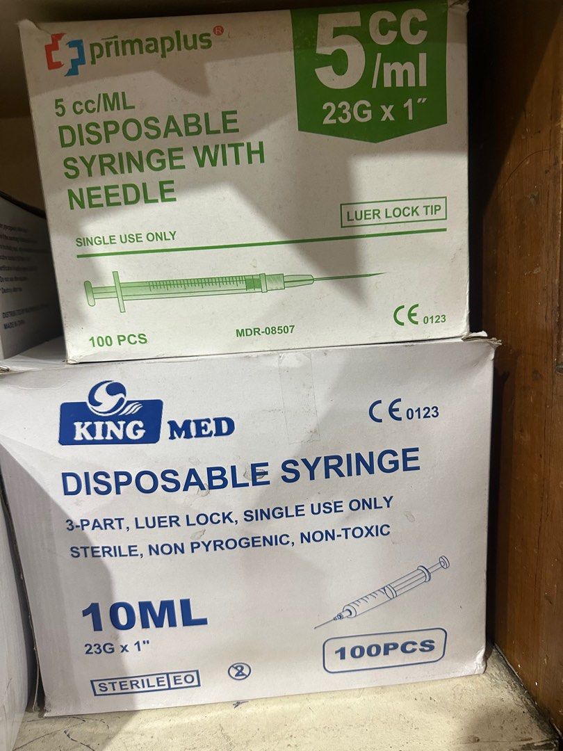 Syringe disposable, Health & Nutrition, Medical Supplies & Tools on ...
