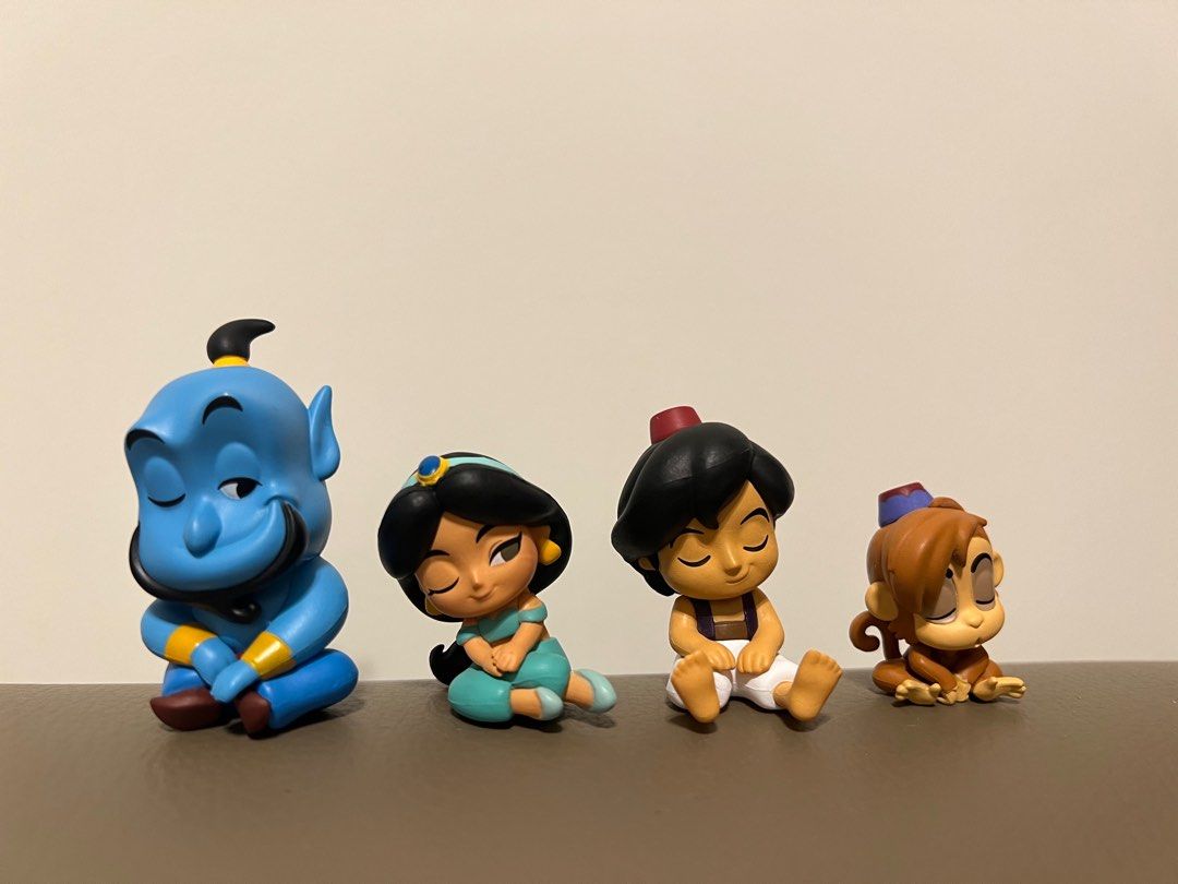 [全新] Takara Tomy Disney 扭蛋 茉莉公主 阿拉丁 精靈 阿布, 興趣及遊戲, 玩具 & 遊戲類 - Carousell