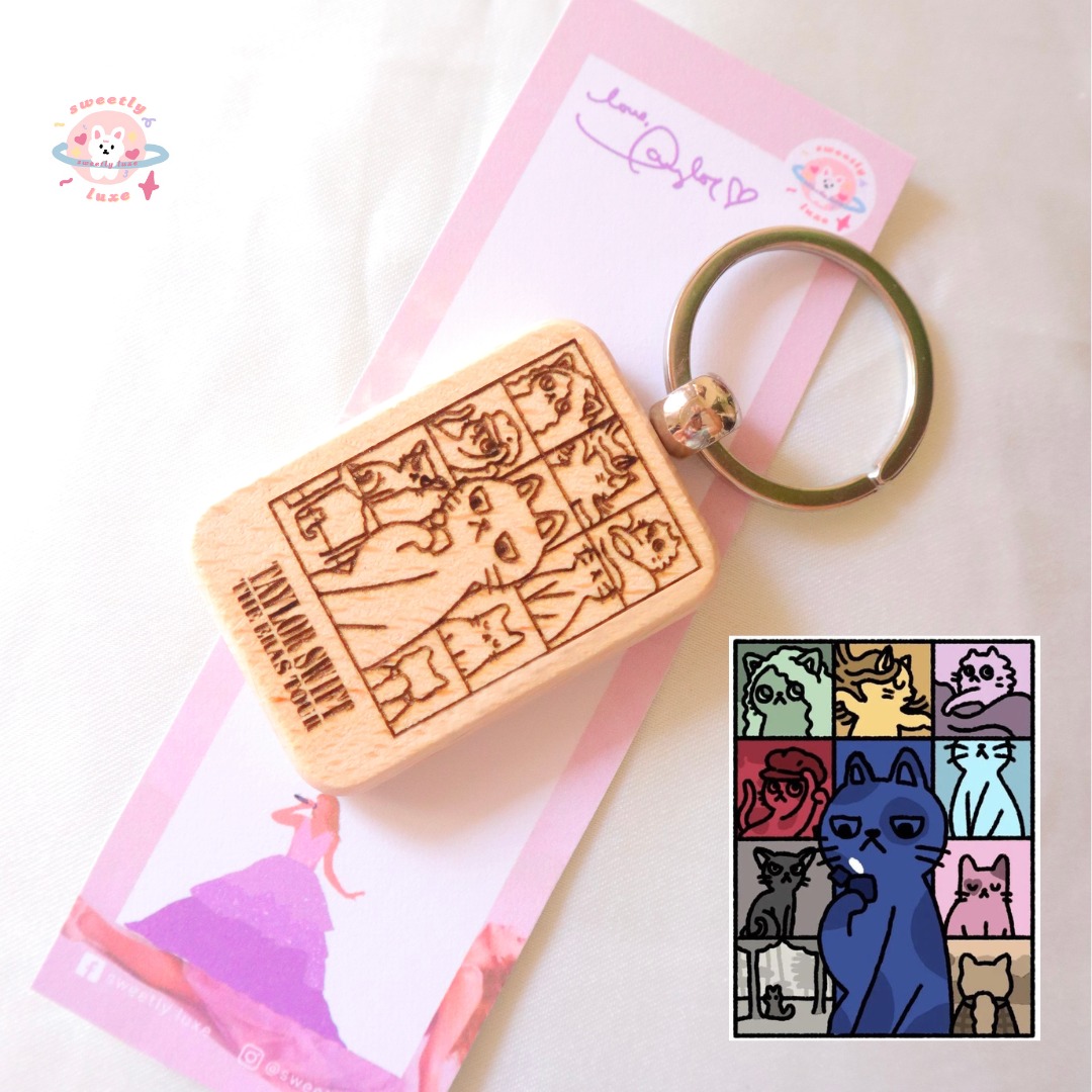 Taylor Swift Eras Tour Fanmade Keychain | Swiftie | Eras Tour | Fan ...