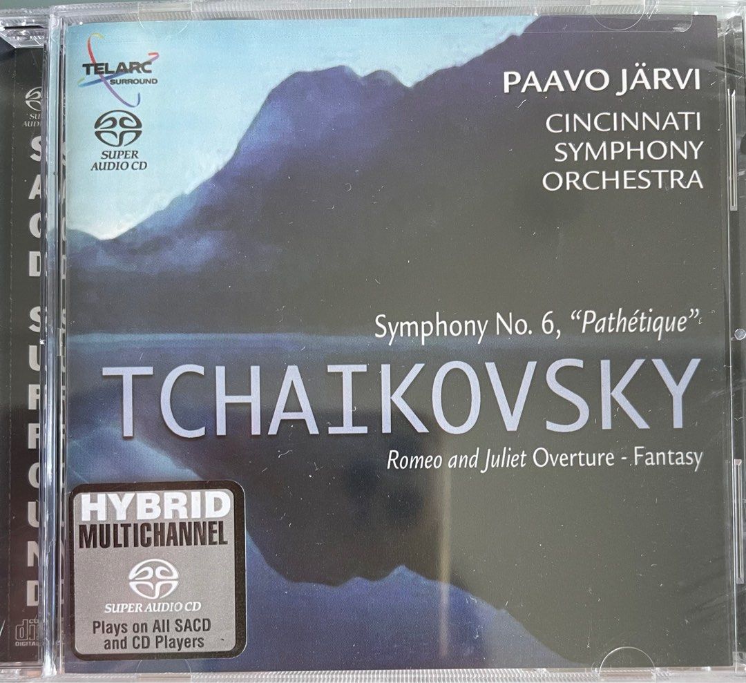 Telarc SACD: Tchaikovsky Sym no. 6 (Paavo Jarvi), Hobbies & Toys, Music ...