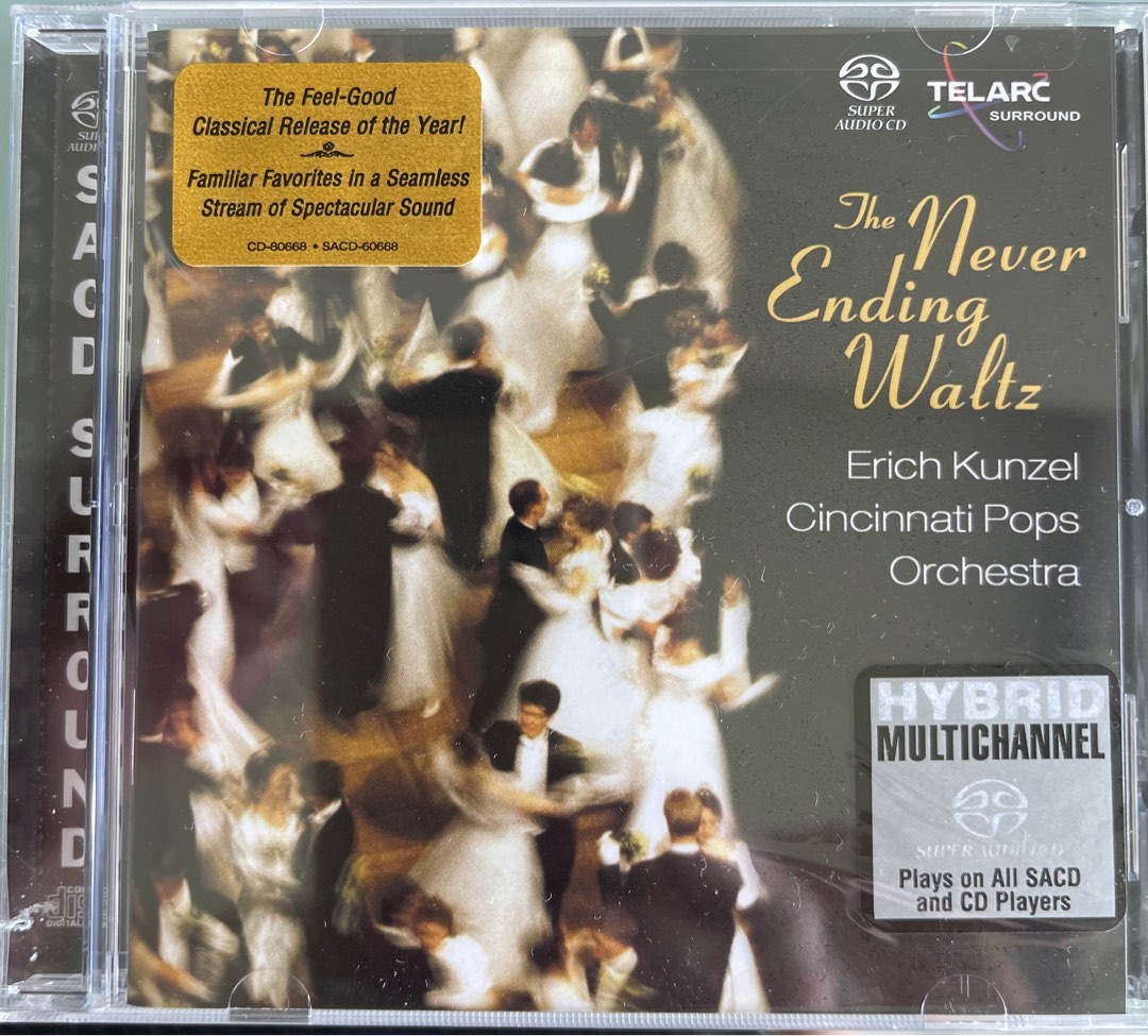 Telarc SACD: the Never-Ending Waltzes, Erich Kunzel, Cincinnati Pop ...