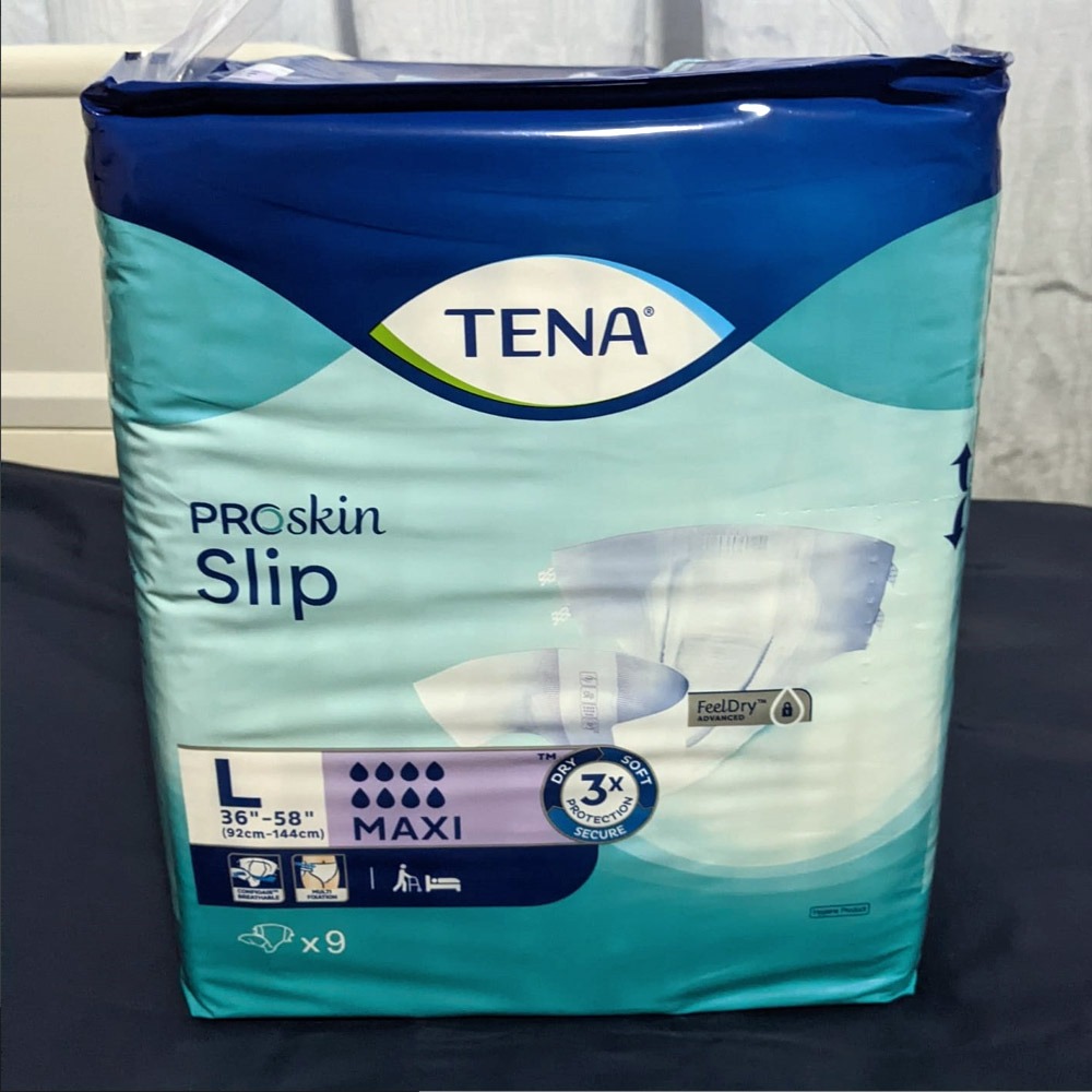 TENA Proskin Maxi Adult Slip diapers, size Large, Health & Nutrition, Assistive & Rehabilatory ...