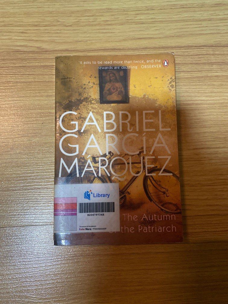 The Autumn of the Patriarch by Gabriel García Márquez, Hobbies & Toys, Books & Magazines ...