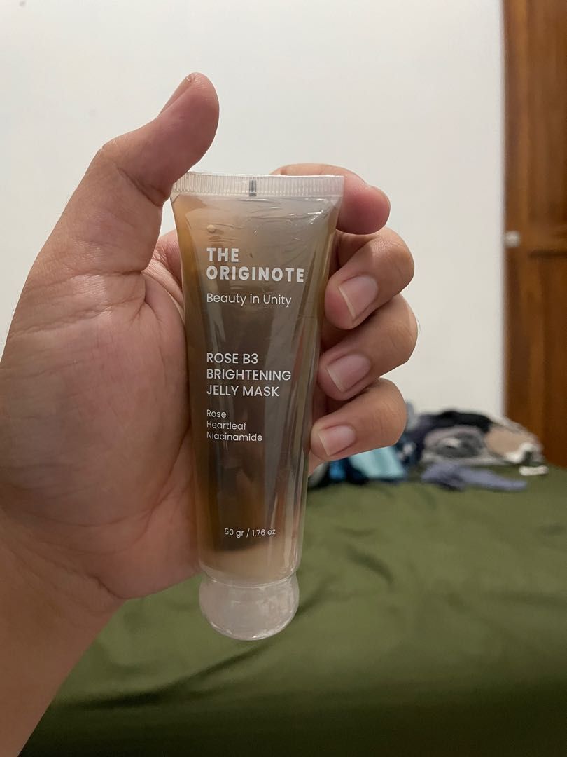 The Originote Rose B3 Brightening Jelly Mask, Kesehatan & Kecantikan, Kulit, Sabun & Tubuh di ...