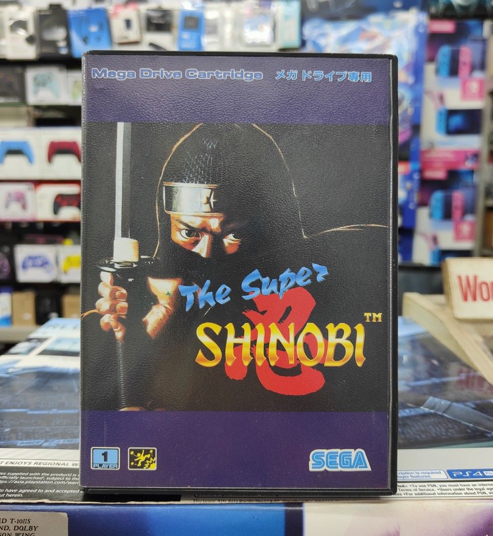 The Super Shinobi Sega Mega Drive, Video Gaming, Video Games, Others on ...