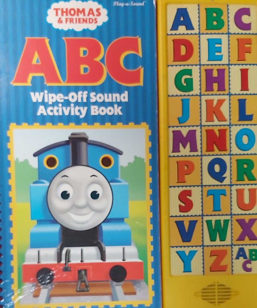 Thomas and Friend ABC, 興趣及遊戲, 書本 & 文具, 小說 & 故事書 - Carousell