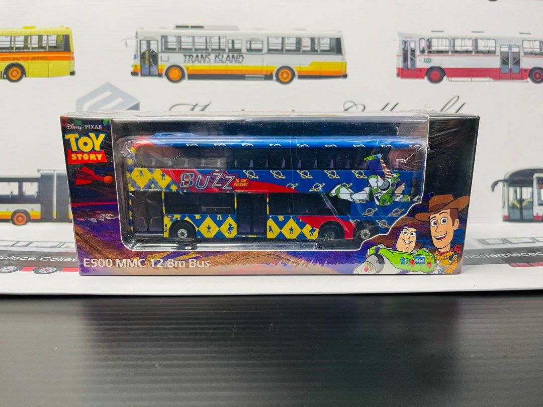 Tiny HK *Limited Edition* E500 MMC 12.8 Pixar Bus Disney Toy Story 1: ...