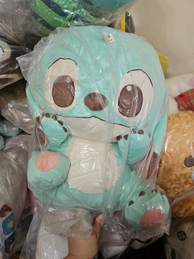 Toreba Disney Stitch Mint Giga 50cm Plush, Hobbies & Toys, Toys & Games on Carousell