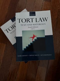 Tort textbook, Hobbies & Toys, Books & Magazines, Textbooks on Carousell