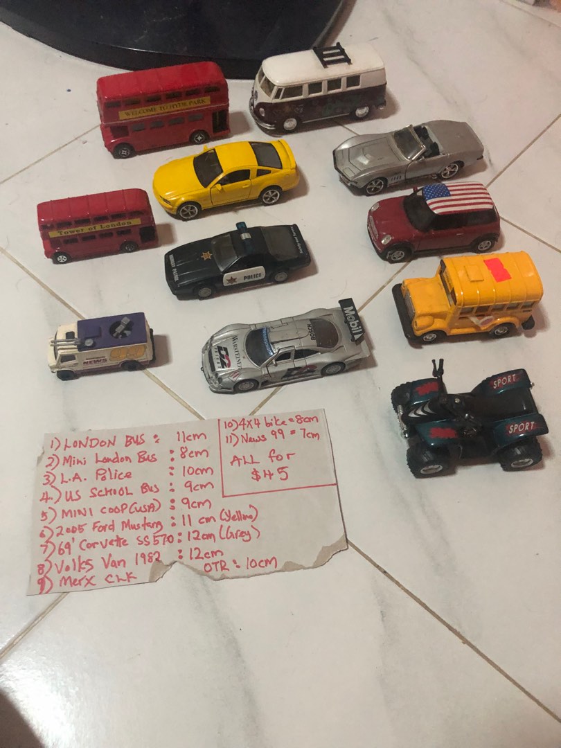 Toy Cars, Hobbies & Toys, Toys & Games on Carousell