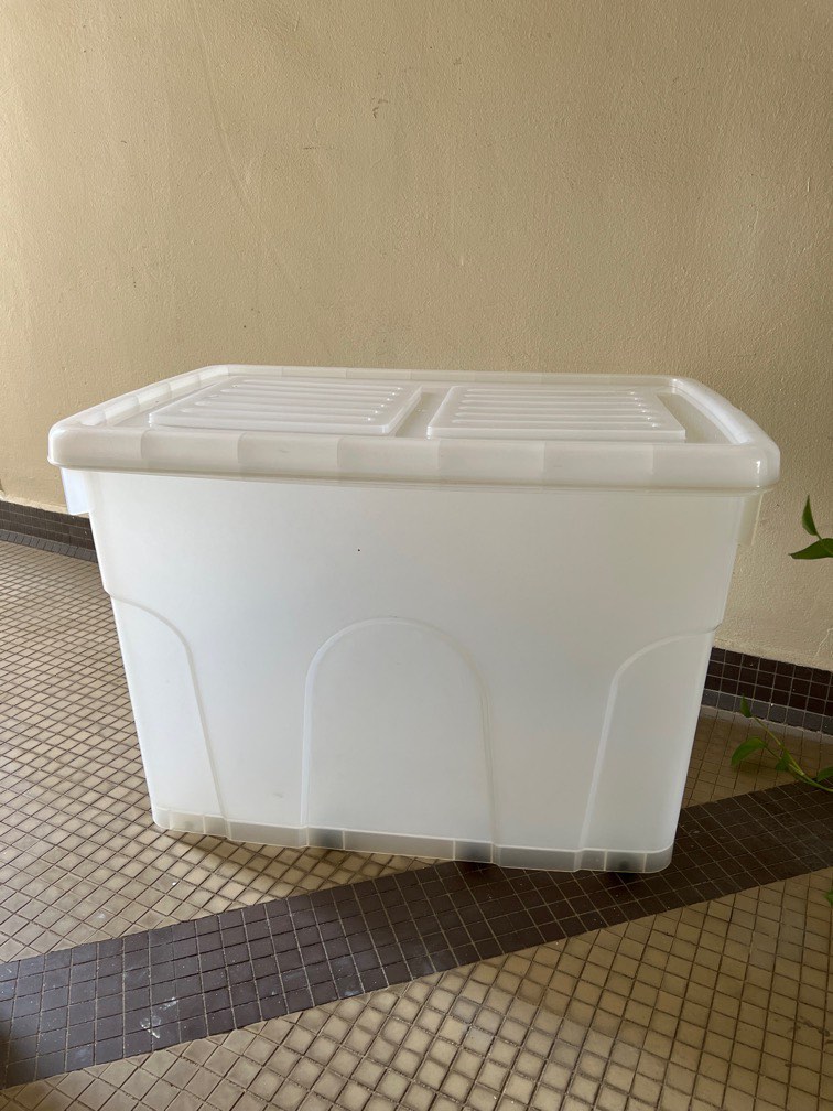 Toyogo Big Jumbo Storage Container/Box, Furniture & Home Living, Home ...