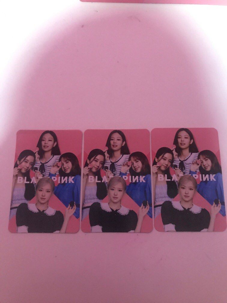 Trading K-pop black pink( bp )Oreo photocards, Hobbies & Toys ...