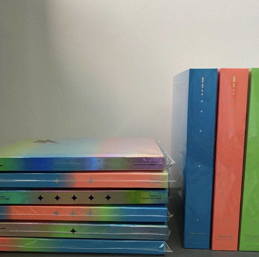 Treasure Albums SET, Hobbies & Toys, Memorabilia & Collectibles, K-Wave ...