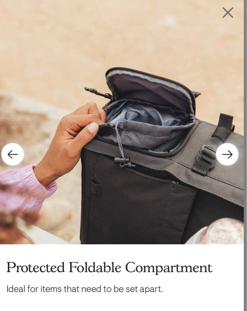 Tropic Feel Nest backpack, Women's Fashion, Bags & Wallets, Backpacks ...