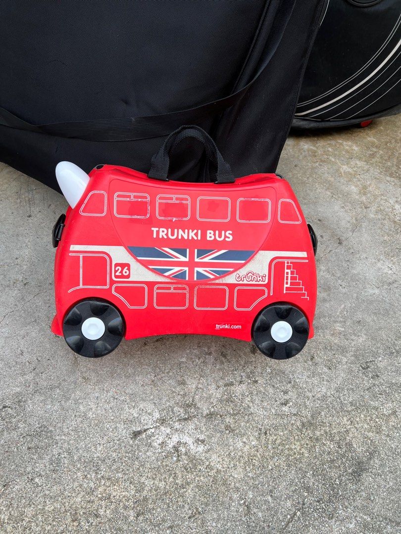 Trunki Luggage - London bus, Babies & Kids, Going Out, Other Babies ...