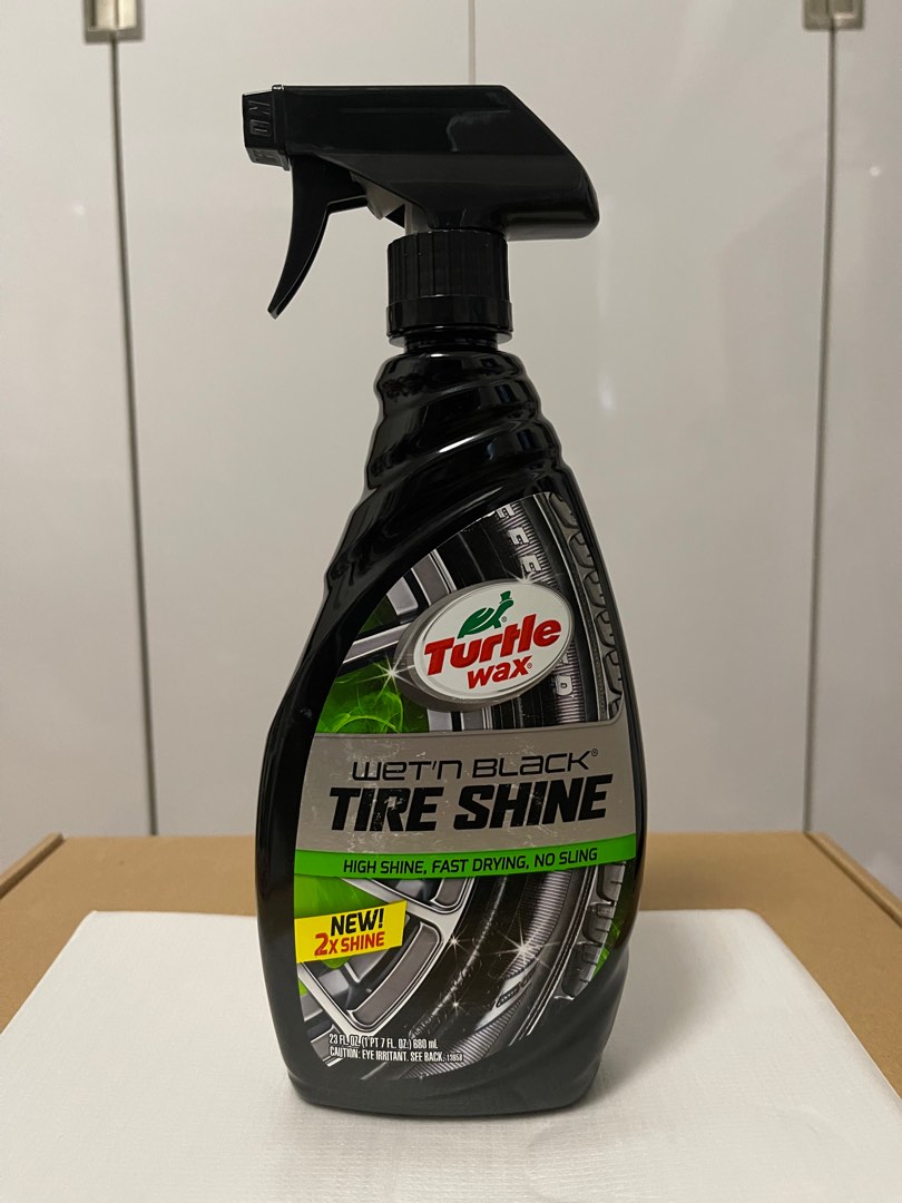 Turtle Wax Wet’n Black Tire Tyre Shine, Car Accessories, Tyres & Rims ...