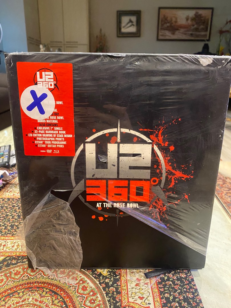 U2 360 At The Rose Bowl DVD & Blu Ray (Super Deluxe Edition), Hobbies ...