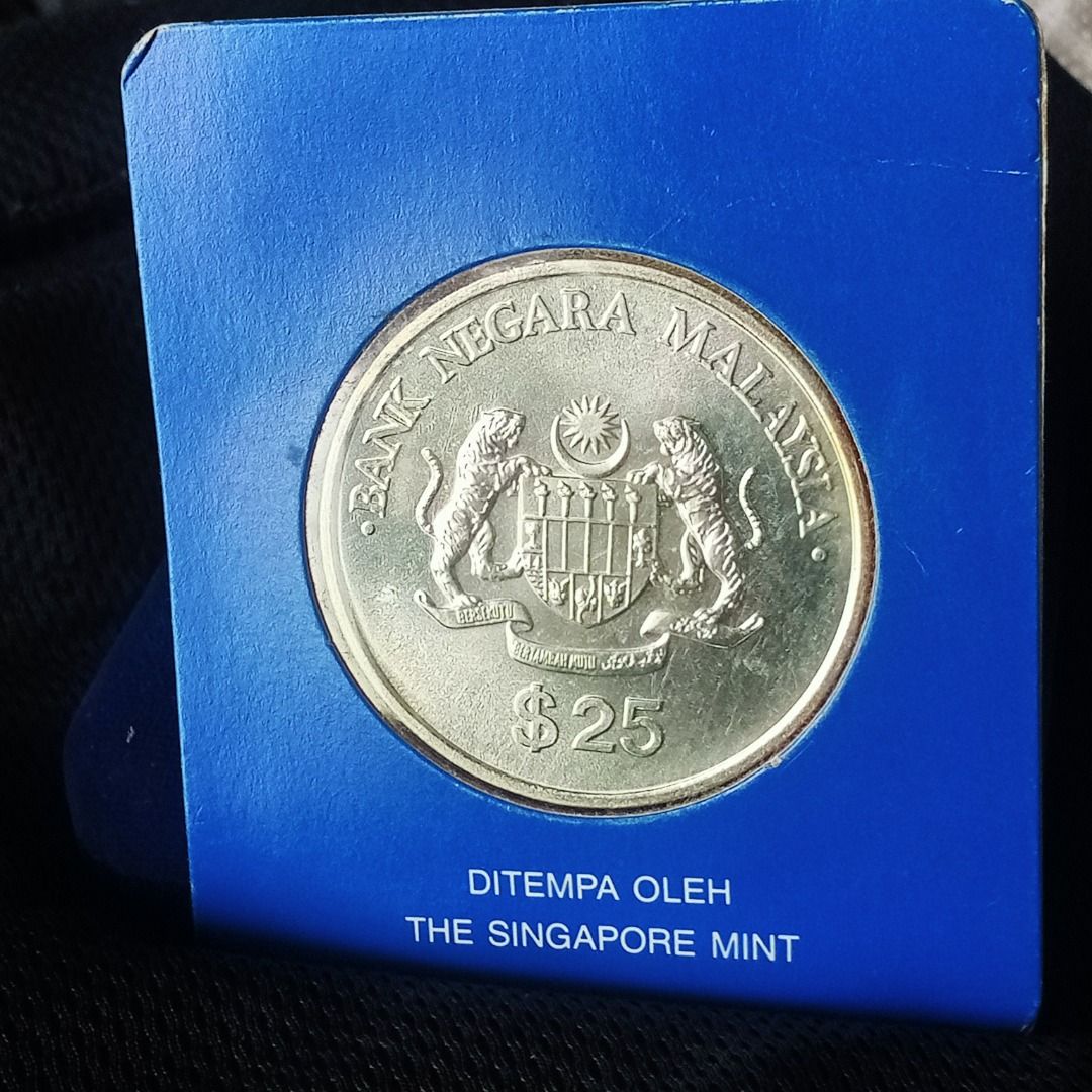 UNC 25 YEARS MERDEKA SINGAPORE MINT 25 RINGGIT, Hobbies & Toys, Collectibles & Memorabilia ...