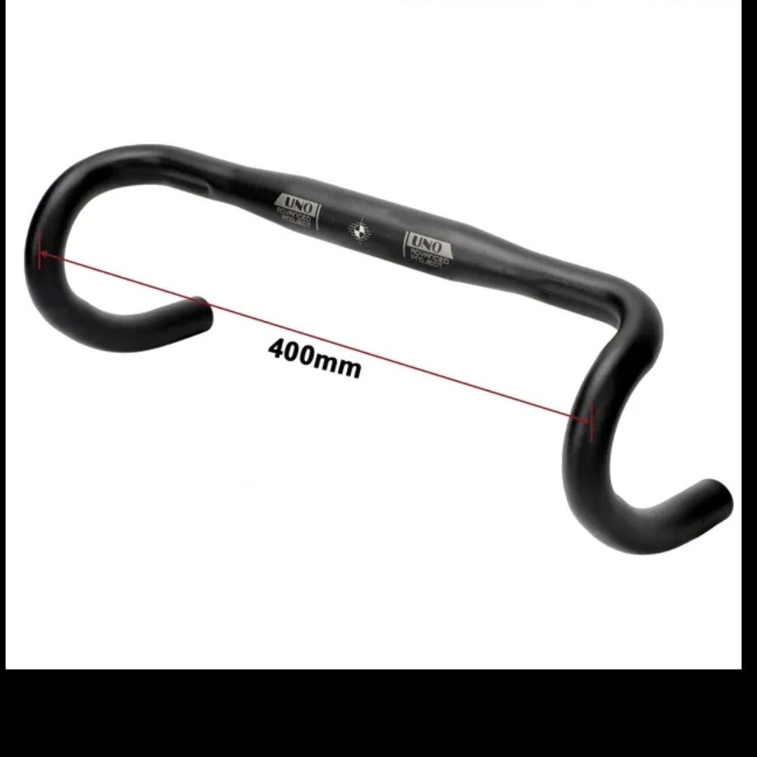 UNO Advanced Project Aluminium Road Handlebar 40cm, Sports Equipment ...