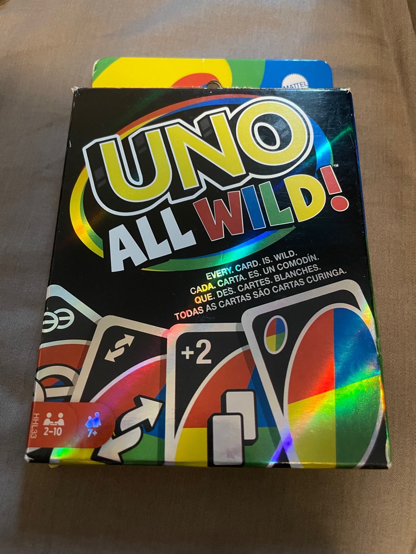 UNO ALL WILD, 興趣及遊戲, 玩具 & 遊戲類 - Carousell