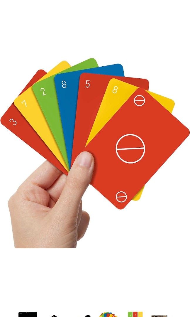 Uno Minimalist card game, Hobbies & Toys, Toys & Games on Carousell