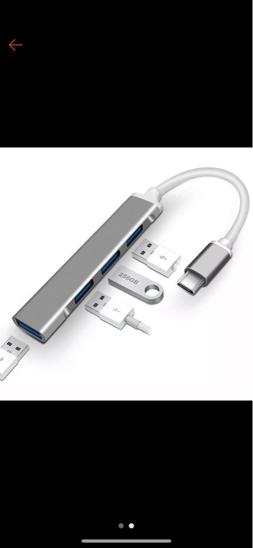 USB C Adapter 4 in 1, Computers & Tech, Parts & Accessories, Cables ...