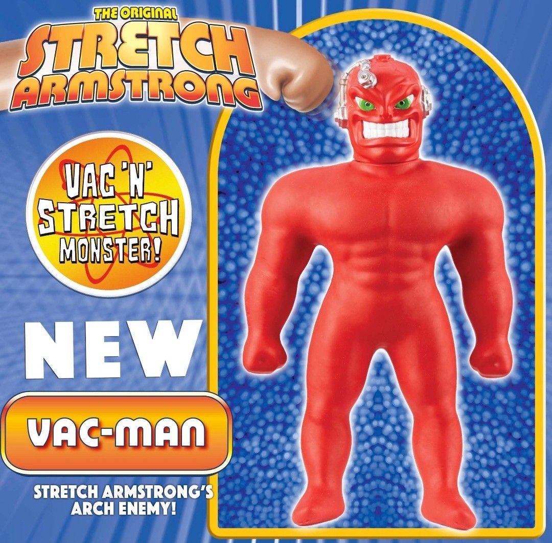 Vintage Vac man stretch monster figure, Hobbies & Toys, Toys & Games on ...