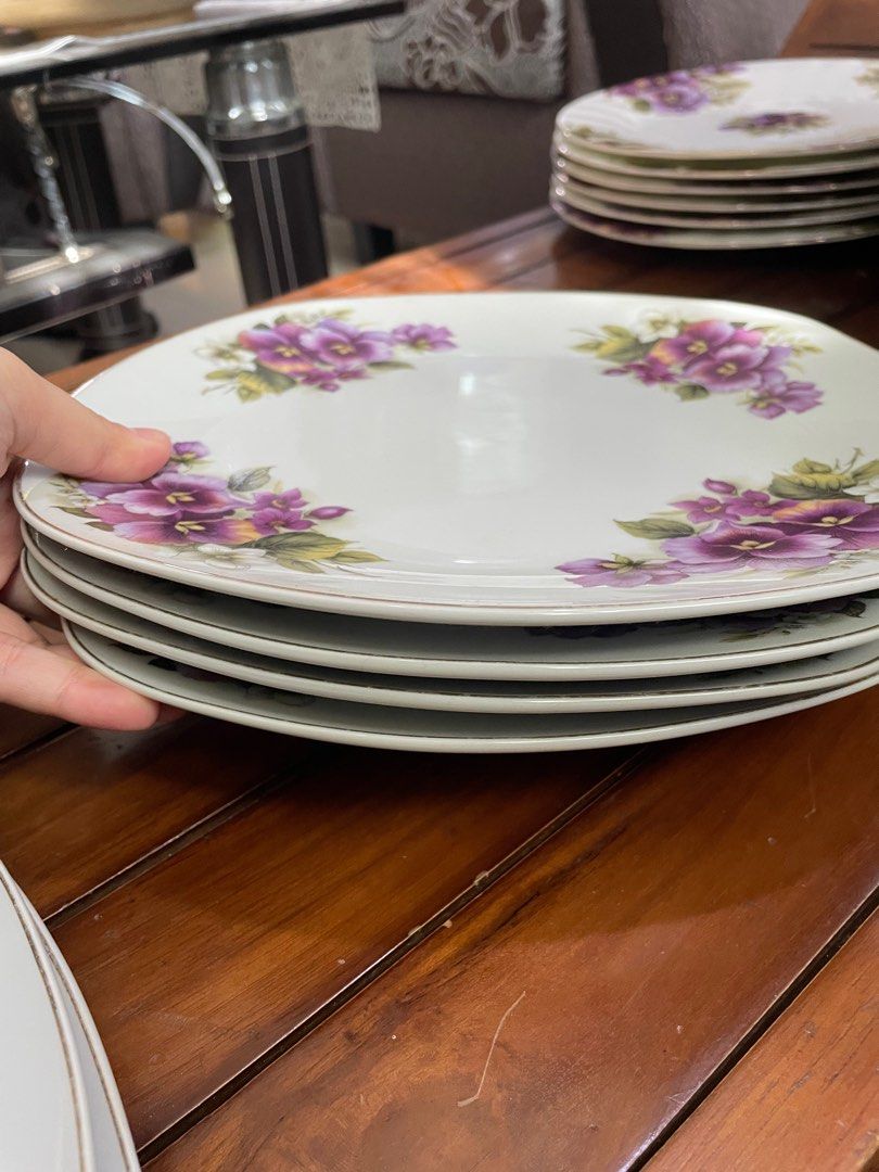 Ceramic Vantage Classic Original Dinner Plate, Furniture & Home Living ...