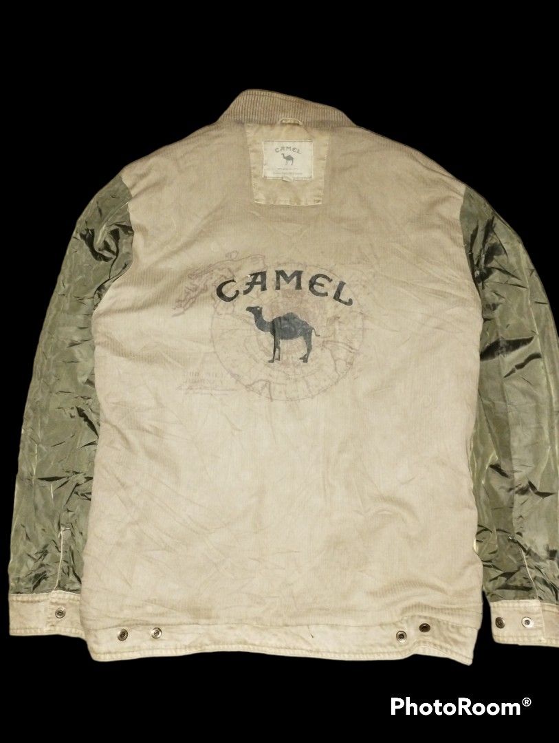 Vintage reversible camel jacket on Carousell