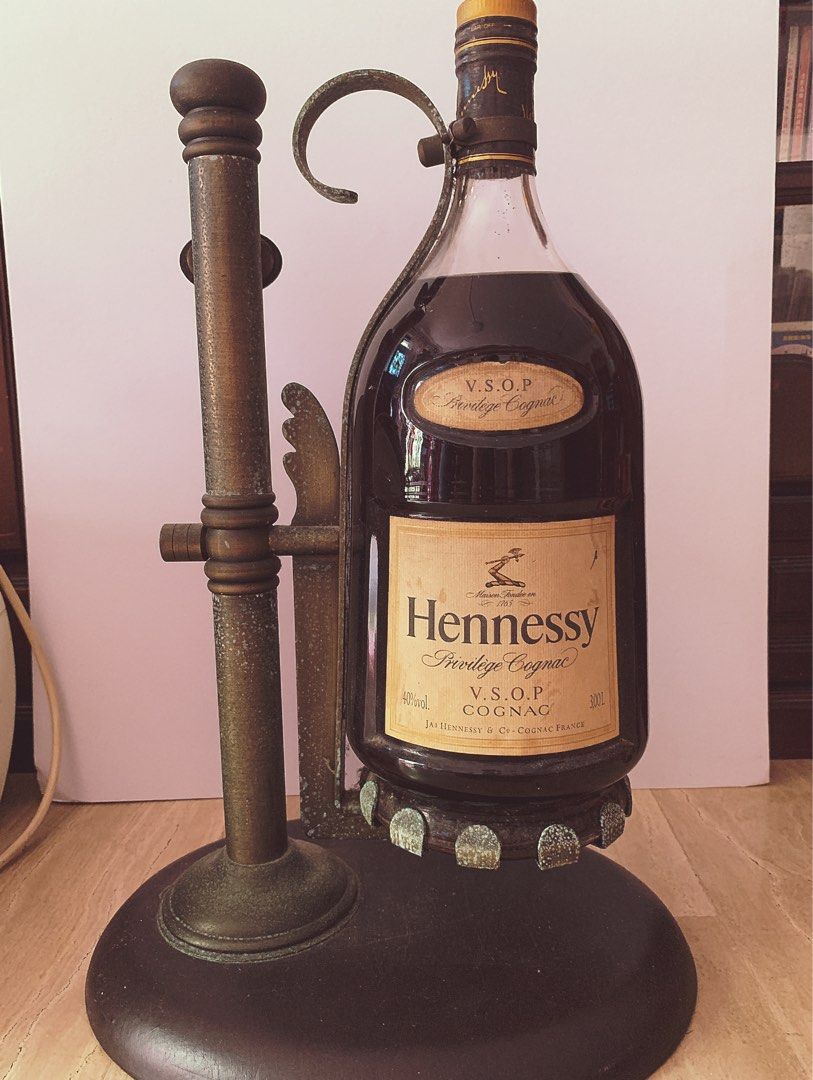 Vintage Hennessy 3000ml, Food & Drinks, Alcoholic Beverages on Carousell