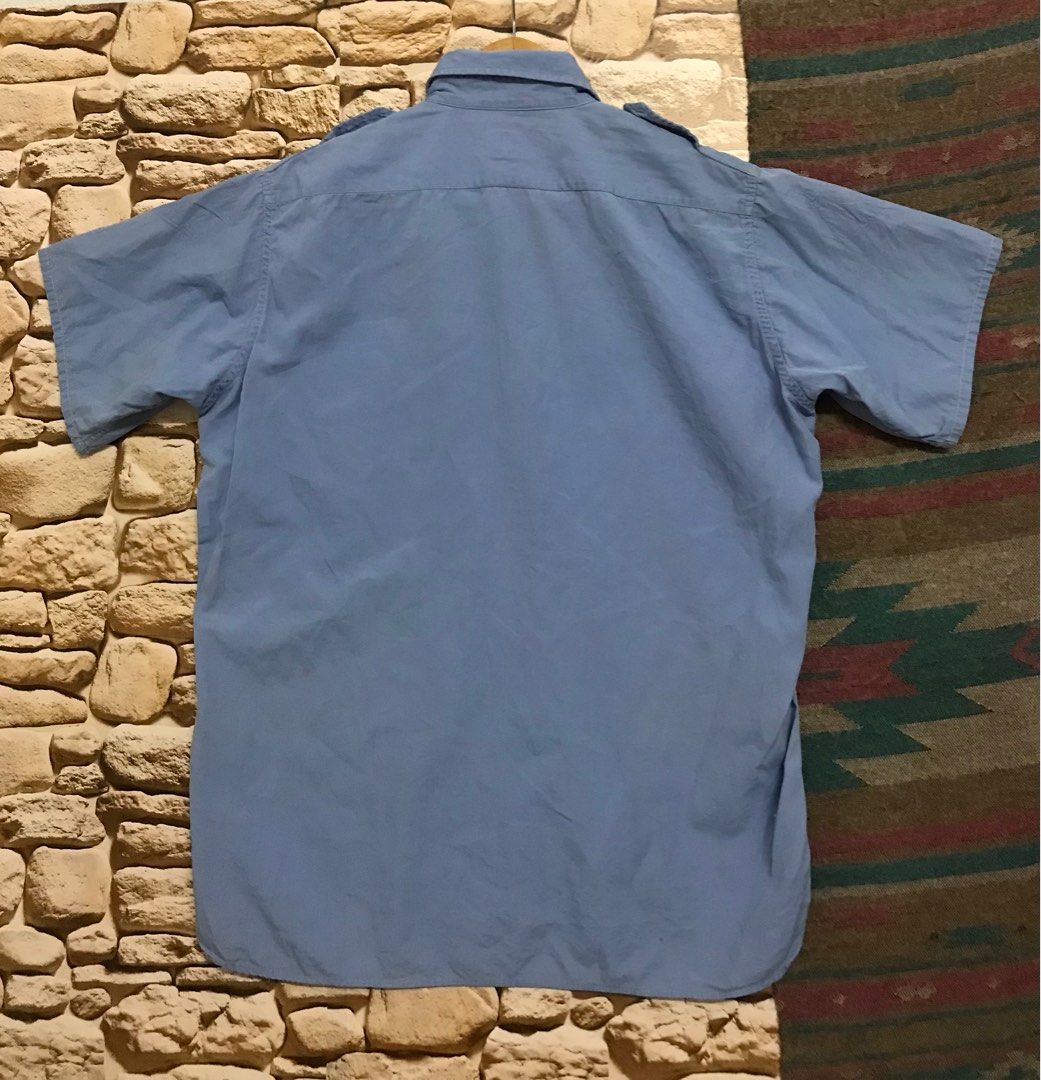 Vintage Workshirt Made of Simpsons Soulette Poplin, Men's Fashion, Tops ...
