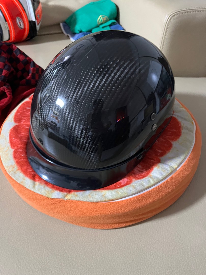 Voss 888 Carbon Fibre Helmet Replica, Motorcycles, Motorcycle Apparel ...